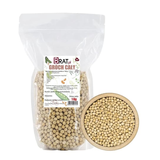 Groch cały 1kg - Brat | Sklep EMPIK.COM