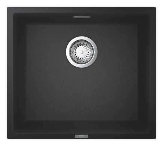 Grohe K700 zlewozmywak granitowy 45,7x40,6 cm podblatowy czarny granit ...