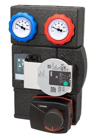 Grupa pompowa GRA311 z zaworem mieszającym i siłownikiem ESBE ARA661 ...