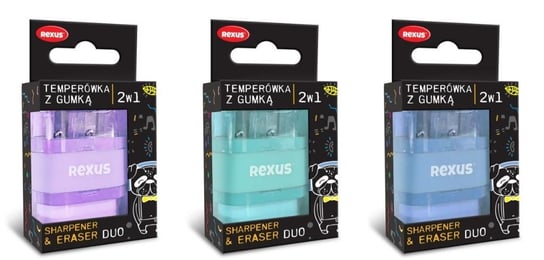 Gumka + temperówka Rexus teens mix - Inna marka | Sklep EMPIK.COM