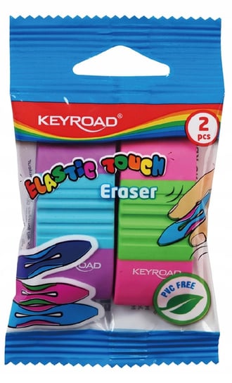 Gumka Uniwersalna Elastic Touch 2Szt Mix Kolorów - Keyroad | Sklep ...