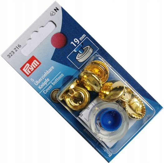 guziki do oblekania 19mm materiałem metalowy PRYM 323216 - Prym | Sklep ...