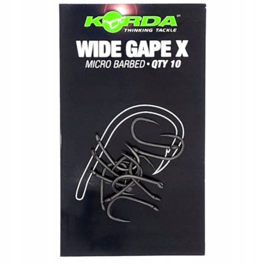 HACZYKI KARPIOWE MIKRO ZADZIOR KORDA WIDE GAPE X MICRO BARBED R. 6 - Inna marka | Sport Sklep ...
