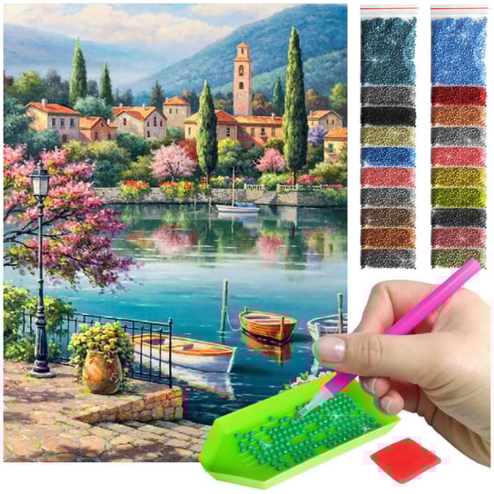 Haft Diamentowy ARTULIO, Obraz DIY 5D, Diamond Painting, Mozaika ...