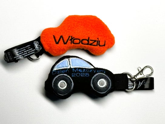 Haftowany Mini Brelok Maskotka Auto Personalizacja - AGUUSSKOWO | Sklep ...