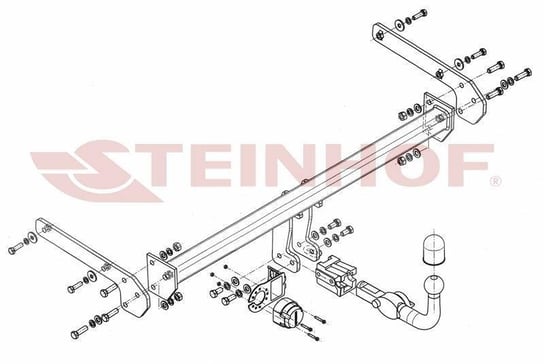 Hak holowniczy, Steinhof S-390 - Steinhof | Motoryzacja EMPIK