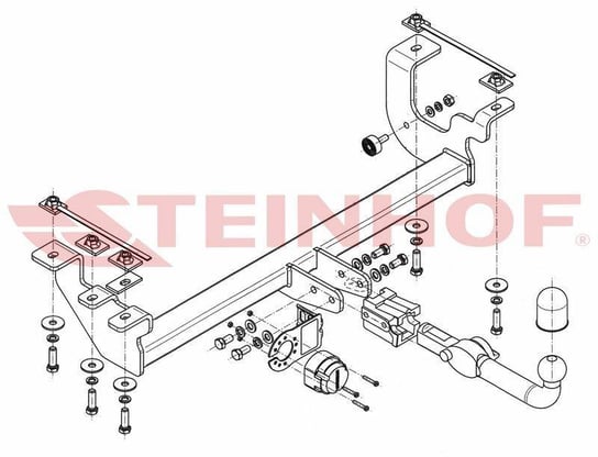 Hak holowniczy, Steinhof S-411 - Steinhof | Motoryzacja EMPIK