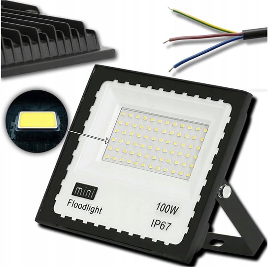 HALOGEN LED 100W NA WIETLACZ SLIM ZEWN TRZNY ROBOCZY OSZCZ DNY DO MAGAZYNU - ARSA GO | Sklep ...