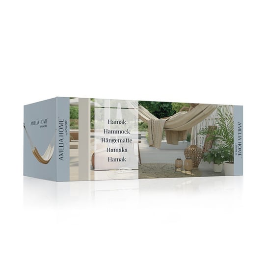 Hamak Colada Kolor Czarny Do Wewnątrz 240X80 Ameliahome - Ham/Ah/Colada ...