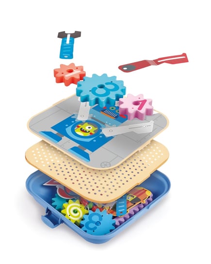 Hape E1065 Zestaw przekładni i konstrukcji, wielokolorowy - Hape ...