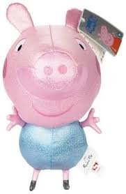 Hasbro Peppa Pig Glitter George 25cm plusz - Hasbro | Sklep EMPIK.COM
