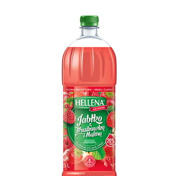 Hellena Napój Niegazowany Jabłko Z Truskawką I Maliną 1,75L 20% Soku ...
