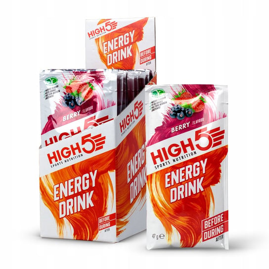 High5 - napój węglowodanowy z elektrolitami o smaku jagodowym 47 G ...