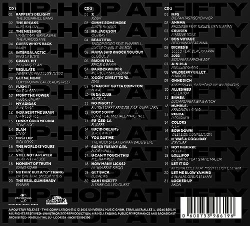 Hip-Hop At Fifty (50 Jahre Hip-Hop) - Various Artists | Muzyka Sklep ...