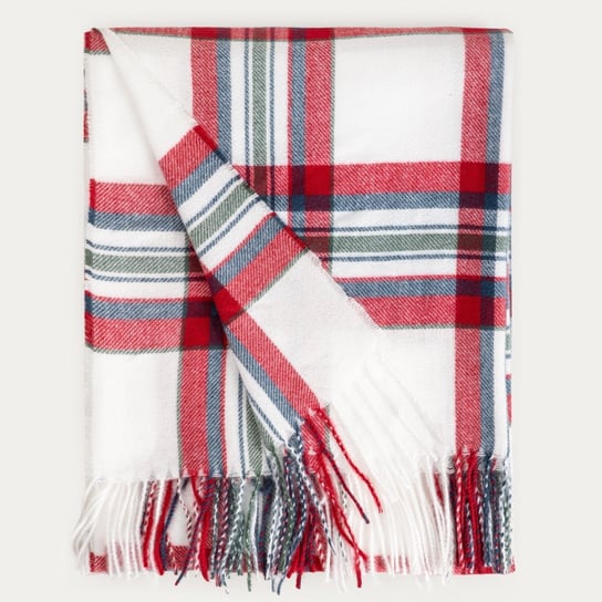 HOMLA Koc CHECKSY w kratę czerwoną 150x200 cm - Homla | Sklep EMPIK.COM