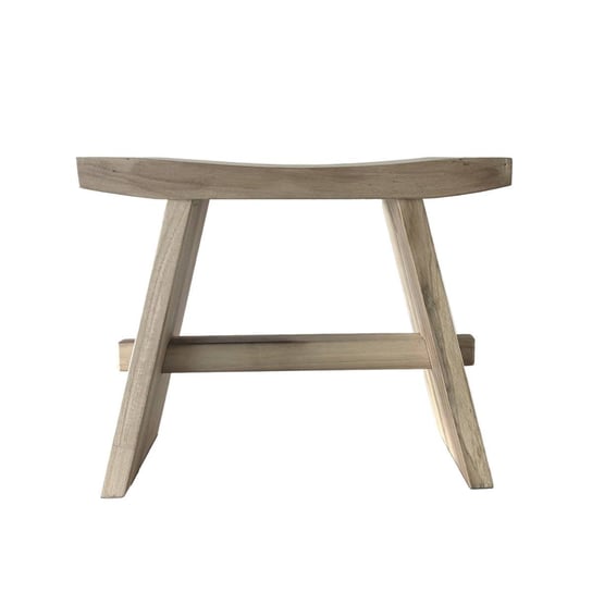 HOMLA Taboret NEGRO drewniany natural 50x20x40 cm - Homla | Sklep EMPIK.COM