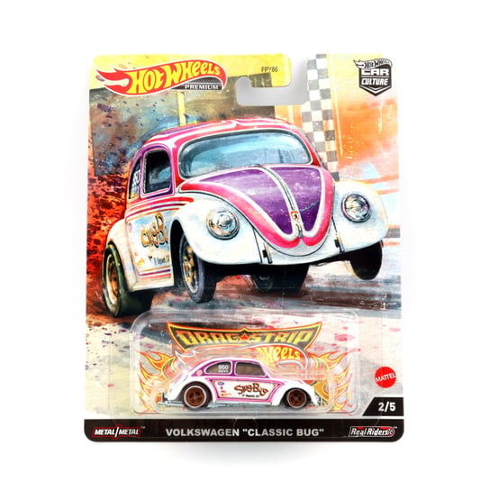 HOT WHEELS Premium Car Culture Volkswagen VW Classic Bug Drag Strip ...