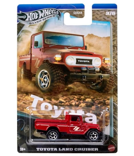 Hot Wheels Silver Series Toyota Land Cruiser - JCB73 - Hot Wheels ...