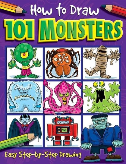 How to Draw 101 Monsters - Opracowanie zbiorowe | Książka w Empik