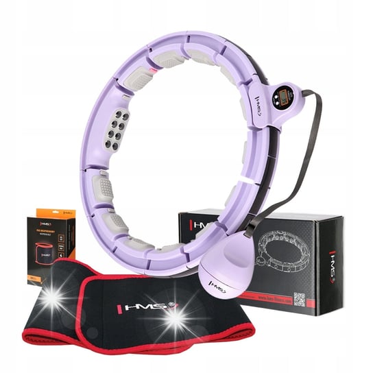 Hula Hop Hoop Odchudzające Masujące Z Obciążeniem I Licznikiem - Inna ...