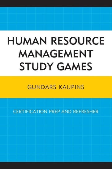 Human Resource Management Study Games - Kaupins Gundars | Książka w Empik