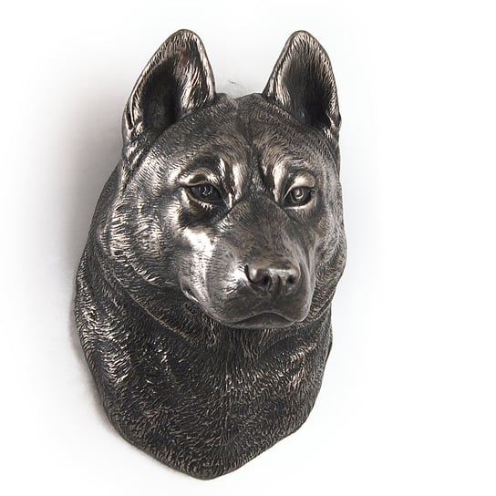 Husky syberyjski, Siberian Husky - statuetka psa, wiszące popiersie ...