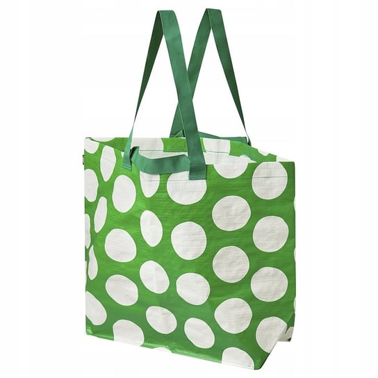 IKEA SACKKARRA Średnia torba na zakupy plażowa kropki 36L FRAKTA ...
