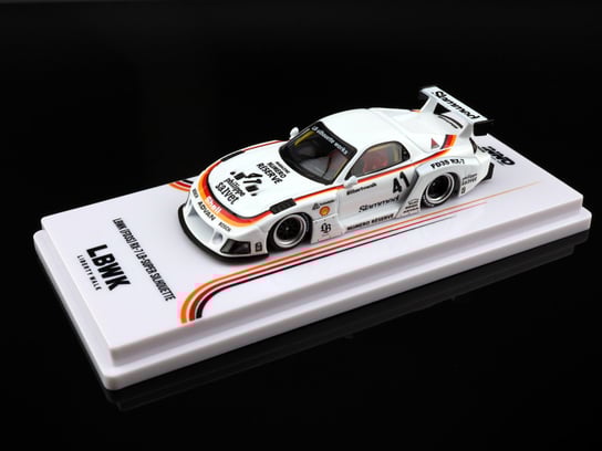 INNO64 Mazda RX7 LB Super Silhouette LBWK Liberty Walk RX-7 White ...