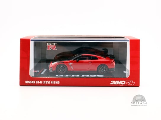 INNO64 Nissan GT-R (R35) Nismo RED INNO 64 1:64 - INNO64 | Sklep EMPIK.COM