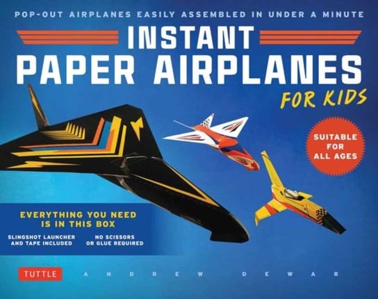 Instant Paper Airplanes for Kids: Pop-out Airplanes You Tape Together ...