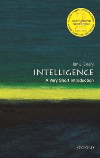 Intelligence A Very Short Introduction Opracowanie Zbiorowe