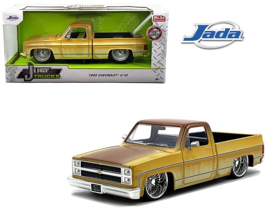 Jada Toys Chevrolet C-10 Pick-Up Custom 1985 1:24 Kremowo-Brązowy ...