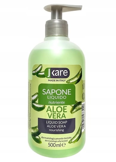 JKare, Mydło w Płynie z Pompką, Aloe Vera, 500ml | Sklep EMPIK.COM