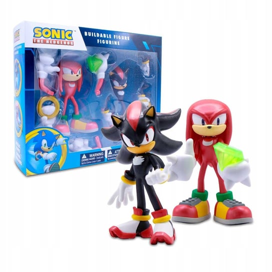 Just Toys LLC Sonic The Hedgehog Action Figures (metaliczne 2 sztuki ...