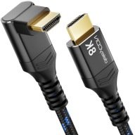 KABEL HDMI 2 1 8K KĄTOWY 1M DO TV MONITORA HDR10 48GBPS | Sklep EMPIK.COM