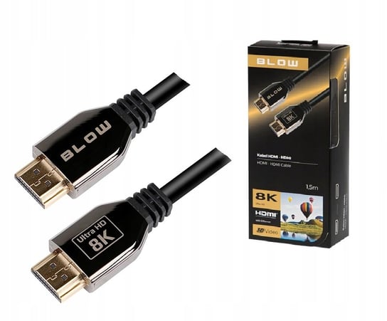 Kabel Hdmi-Hdmi Premium 1.5M 8K 2.1V - Blow | Sklep EMPIK.COM