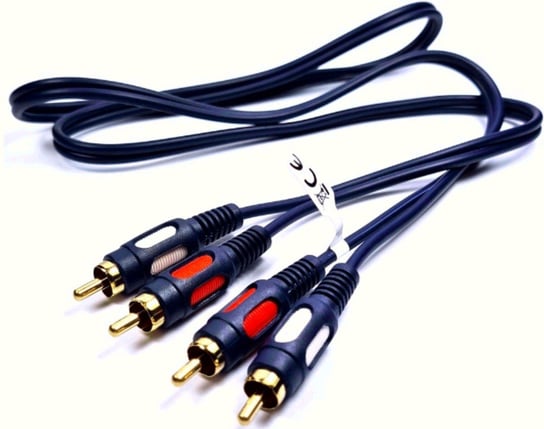 KABEL przewód 2XRCA - 2XRCA CHINCH 2- RCA łezka 10m RK230 vinch x 2 ...