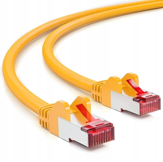 KABEL SIECIOWY 3M RJ45 ETHERNET GIGABITOWY LAN SZYBKI ŻÓŁTY - Inna ...