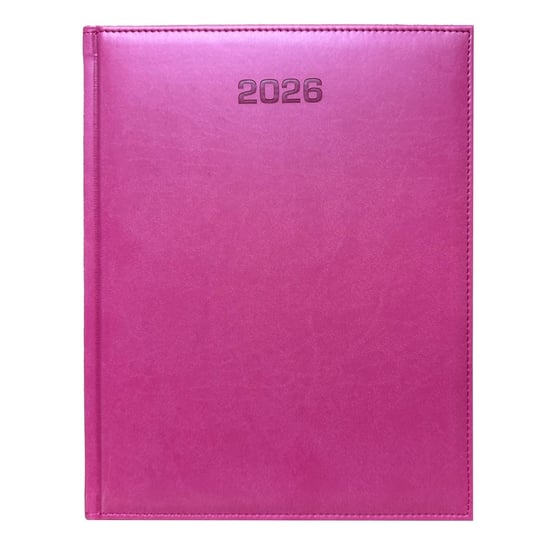 Kalendarz 2026 A4 tygodniowy FUKSJA RÓŻOWY - EV-COLORS | Sklep EMPIK.COM