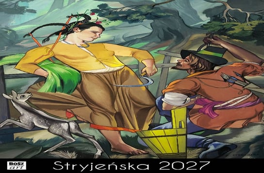 Kalendarz 2027 A3 Zofia Stryjeńska - Bosz | Sklep EMPIK.COM