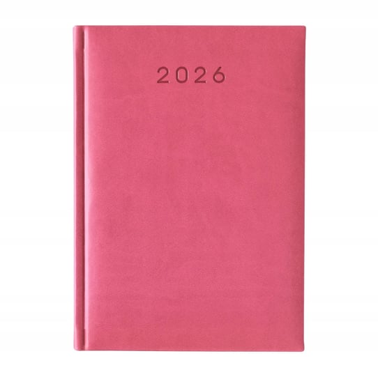 KALENDARZ książkowy B5 terminarz DZIENNY 2026 CIEMNY RÓŻOWY TURY planer - Inna marka | Sklep ...