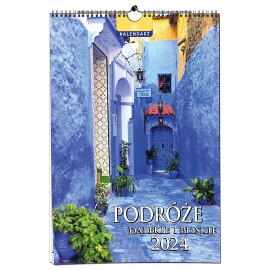 Kalendarz ścienny 2024 miesięczny B3 EV-CORP Podróże - EV-Corp | Sklep ...