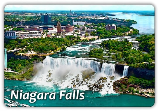 KANADA - Niagara - Wodospad - Magnes na lodówkę - Subliproject | Sklep ...