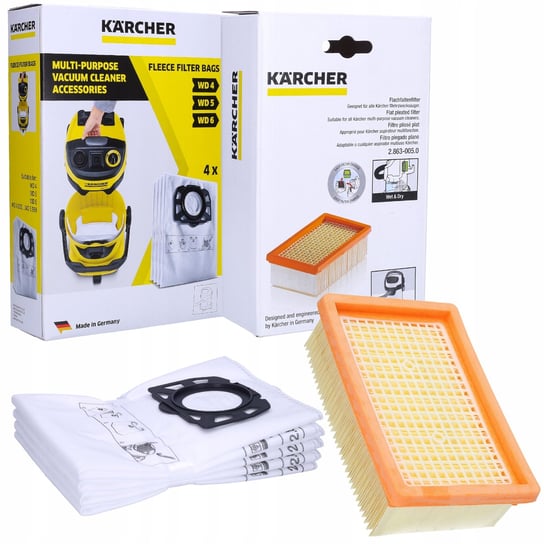 Karcher Worki 4Szt + Filtr Wd 6 P Premium - Karcher | AGD Sklep EMPIK.COM