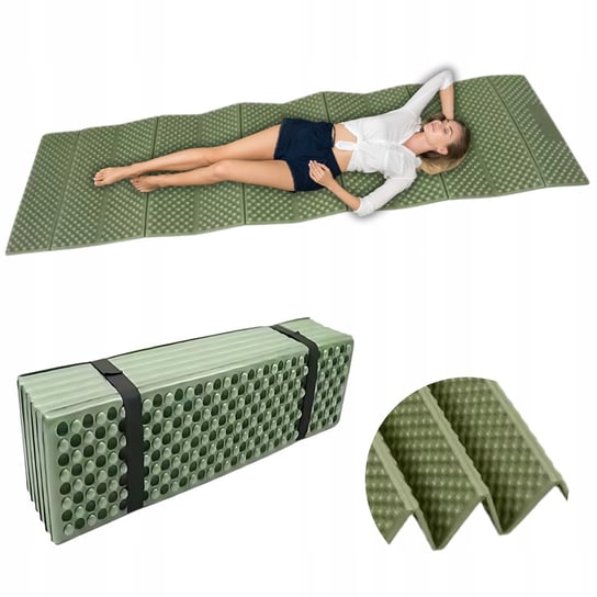 Karimata Składana Mata Turystyczna Survivalowa Wojskowa Plażowa Biwak 187Cm - Inna marka | Sport ...