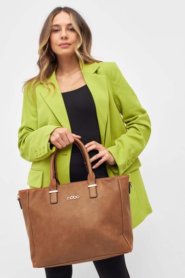 Karmelowa Shopperka Nobo Na Laptopa - Nobo | Moda Sklep EMPIK.COM