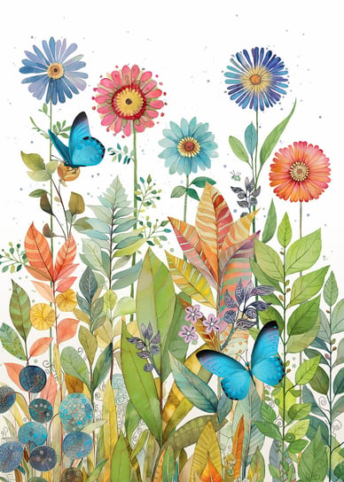 Karnet BP 04 Flowers - THE ART FILE | Sklep EMPIK.COM