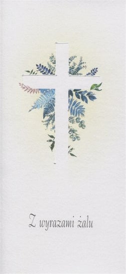 Karnet Kondolencje DL KON02 - Krzyż - Inna marka | Sklep EMPIK.COM