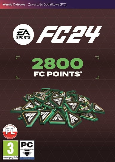 Karta Pre-paid FC 24 2800 Points PC | Karty podarunkowe - EMPIK