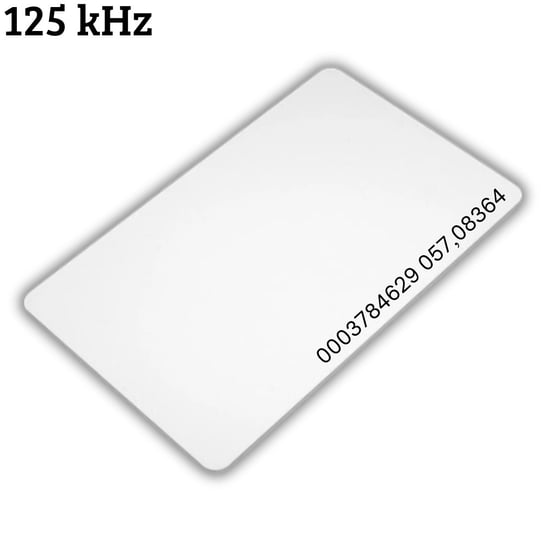 KARTA RFID 125 kHz ZBLIŻENIOWA ID UNIKALNA UNIQUE - Spreest | Sklep ...